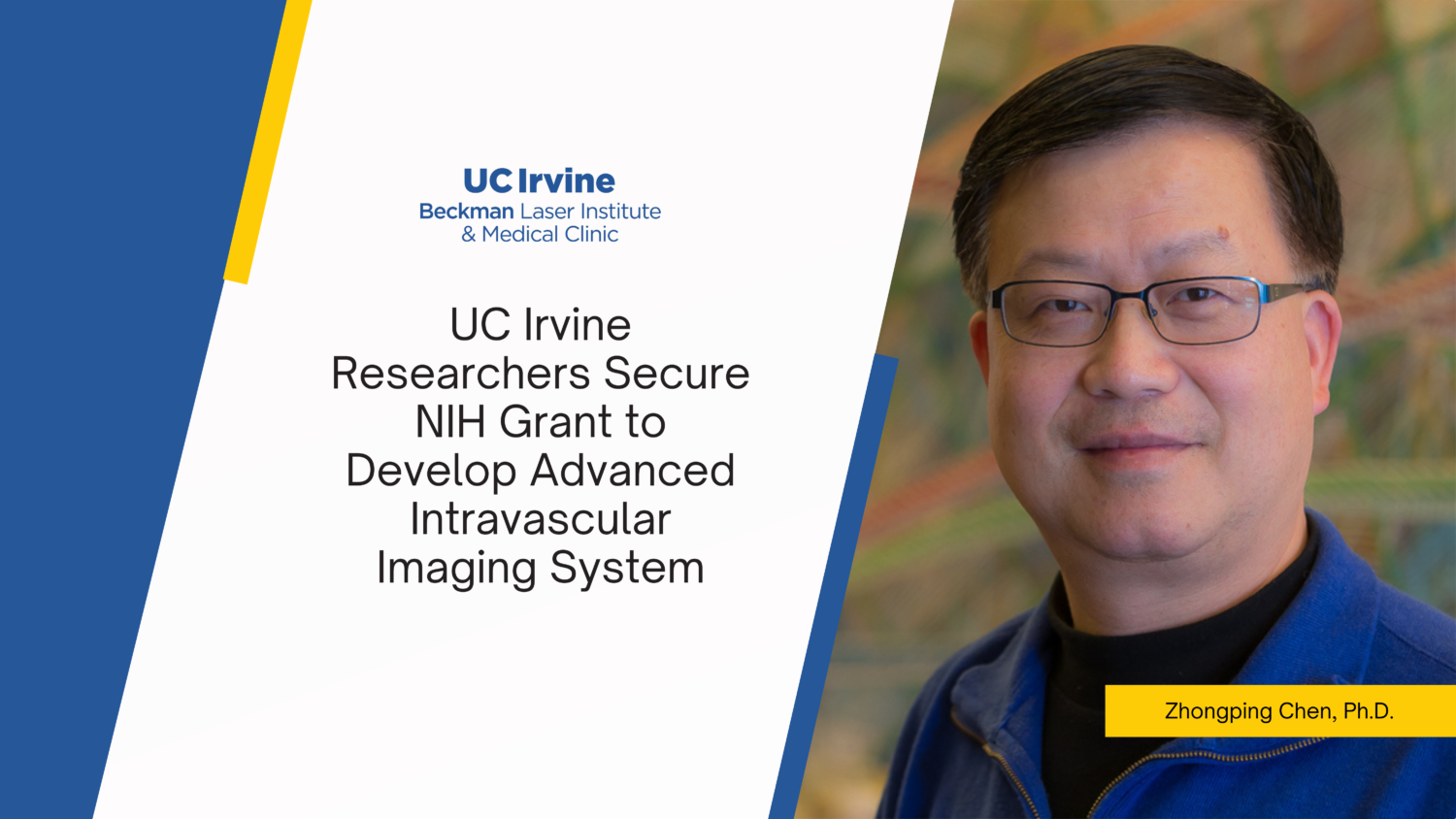 UC Irvine Researchers Secure NIH Grant to Advanced Intravascular ...